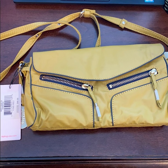 Kipling | Bags | Kipling Golden Yellow Crossbody | Poshmark